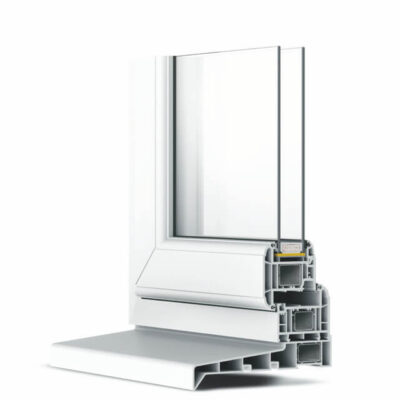 Style 19 (3 Pane uPVC Window All Fixed) | Windows Plus Doors